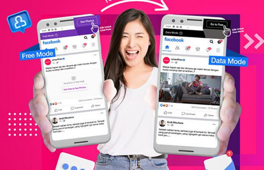 Facebook Flex, Gratis Akses Facebook untuk Pelanggan Smartfren - Trendtech Indonesia