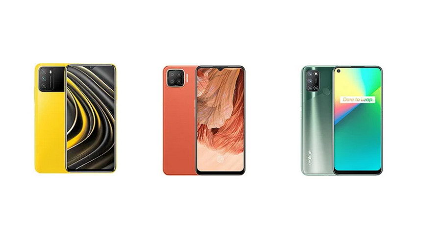 POCO M3 vs OPPO F17 vs Realme 7i: Perbandingan Spesifikasi - Trendtech ...