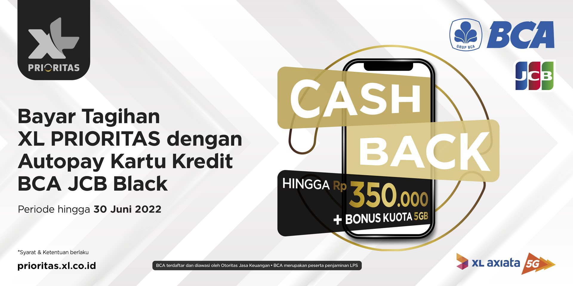 Bayar Tagihan XL PRIORITAS Kini Bisa Pakai Autopay Kartu Kredit BCA JCB ...