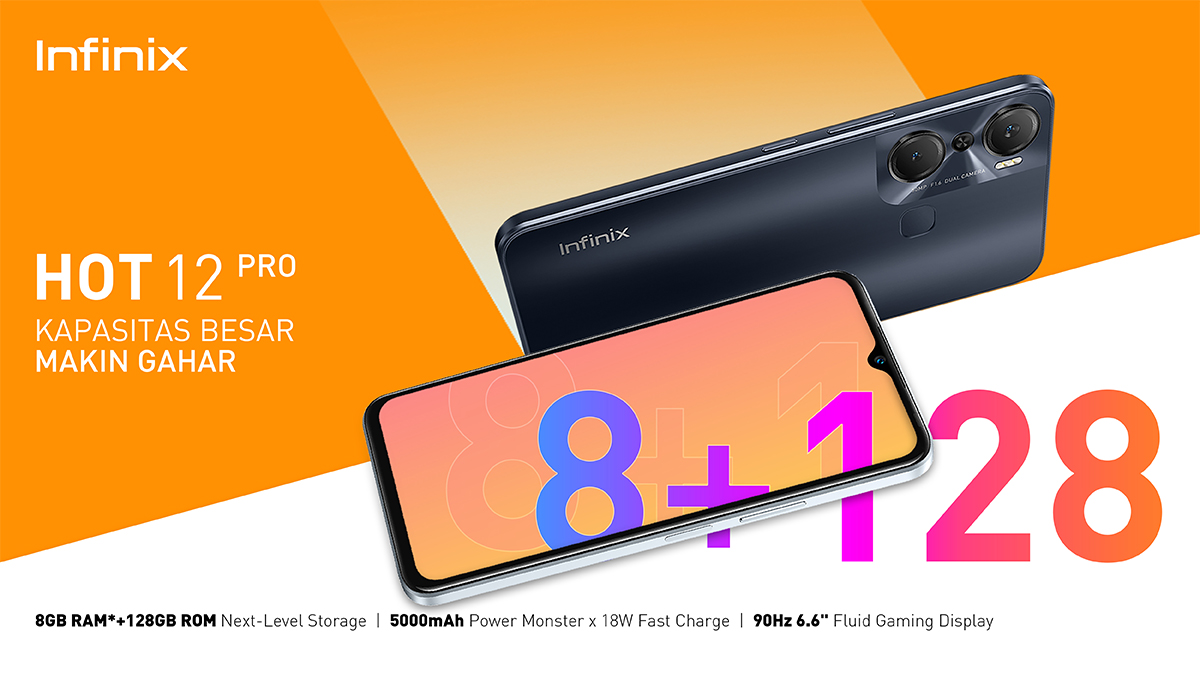 Infinix HOT 12 Pro Resmi Meluncur di Indonesia, Harga Rp 2 jutaan ...