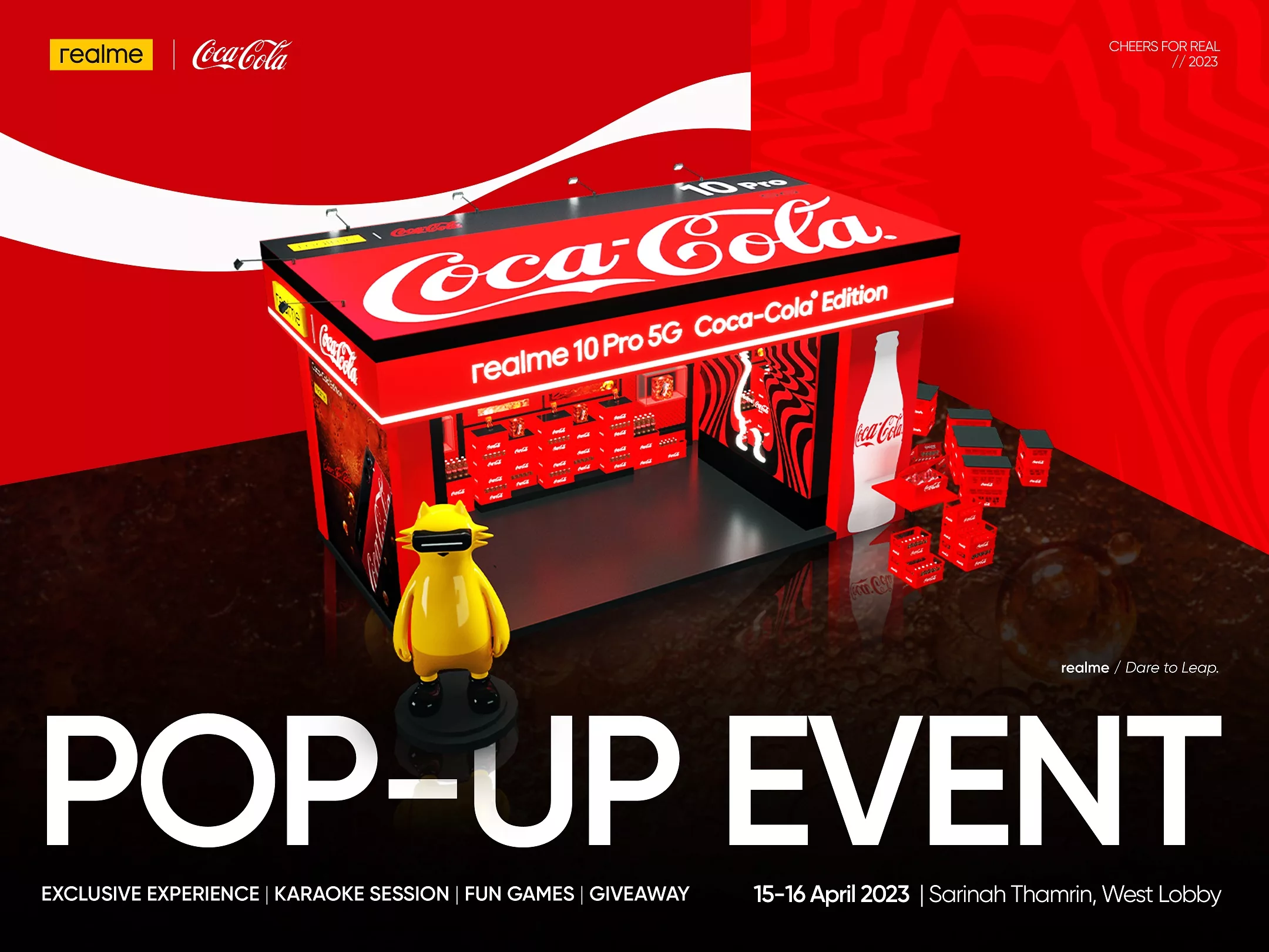 realme Gelar realme Coca-Cola Pop-up Event Pertama di Indonesia ...