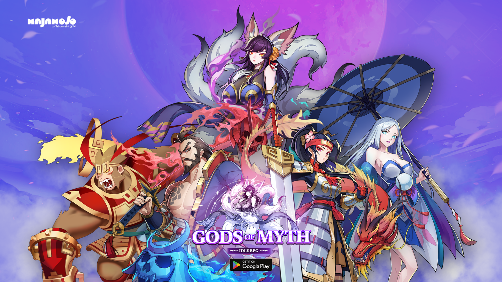 Majamojo Rilis Gods of Myth, Game Idle-RPG Terbaru Bawa Mitologi Dunia ...