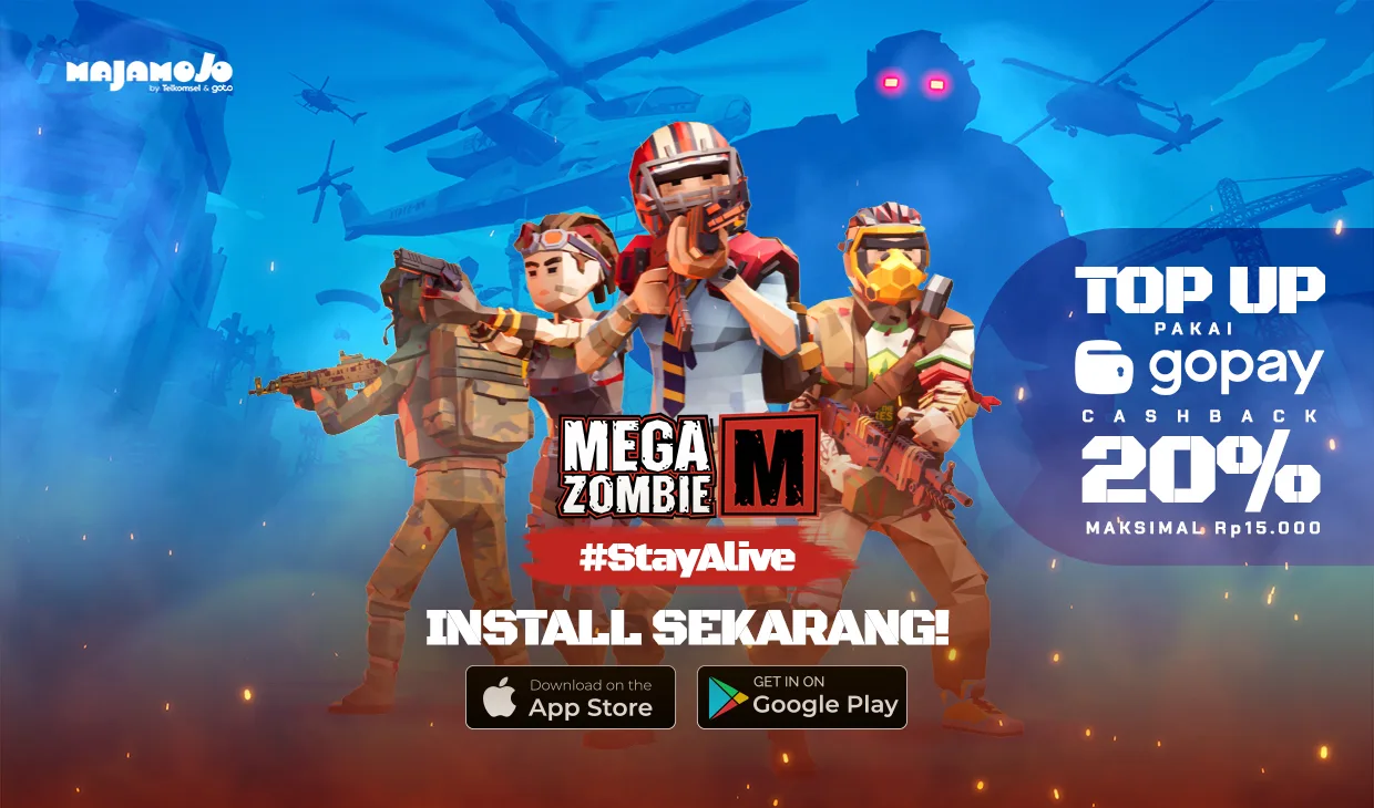 Mega Zombie M: Sudah Resmi Dirilis di Google Play Store dan Apple Store - Trendtech Indonesia