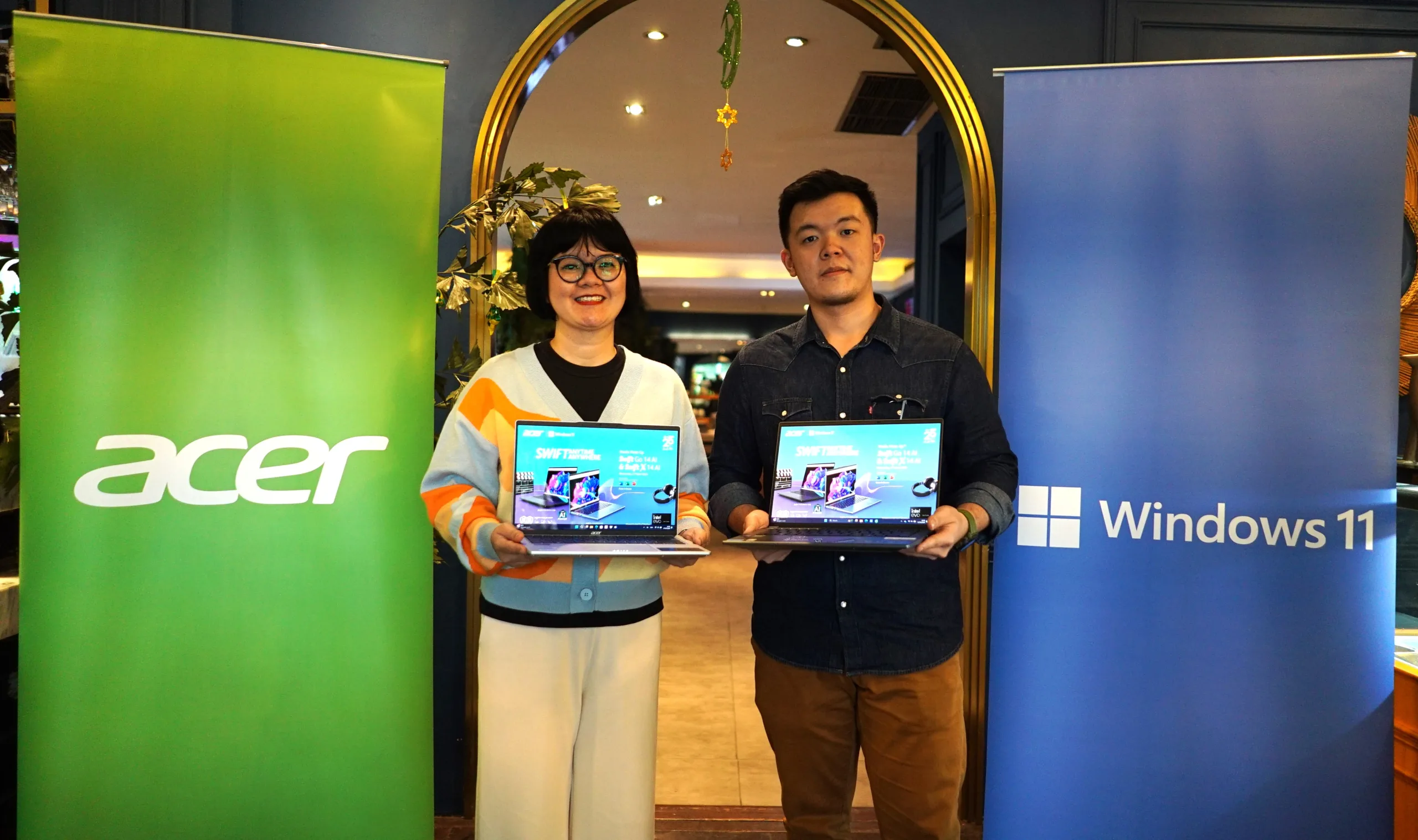 Acer Luncurkan Swift X 14 AI dan Swift Go 14 AI, Laptop On-the-Go ...