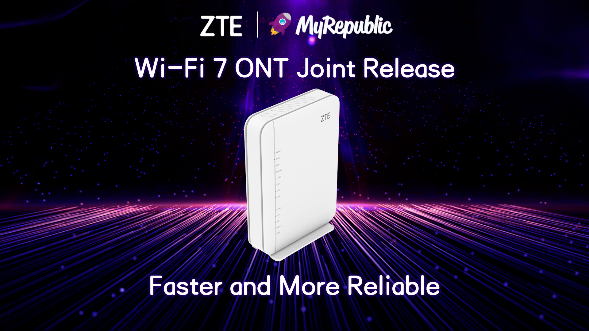 ZTE dan MyRepublic Luncurkan CPE Wi-Fi 7 Pertama di Indonesia - Trendtech Indonesia